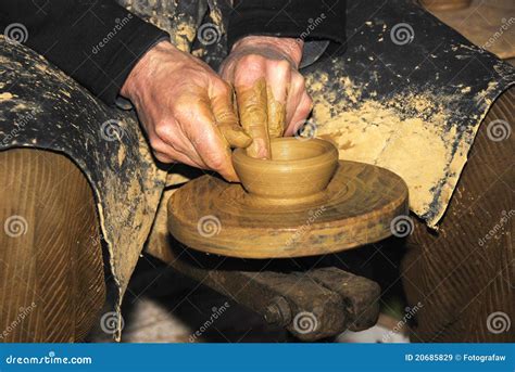 Carving In Clay Stock Image Image Of Handicraft Reel