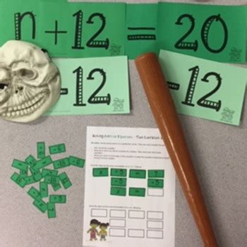 Solving One Step Equations By One For The Books TPT