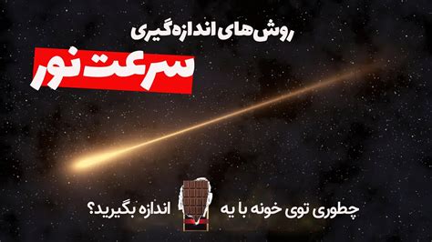 روش‌های اندازه‌گیری سرعت نور در طول تاریخ توسط دانشمندان علم فیزیک