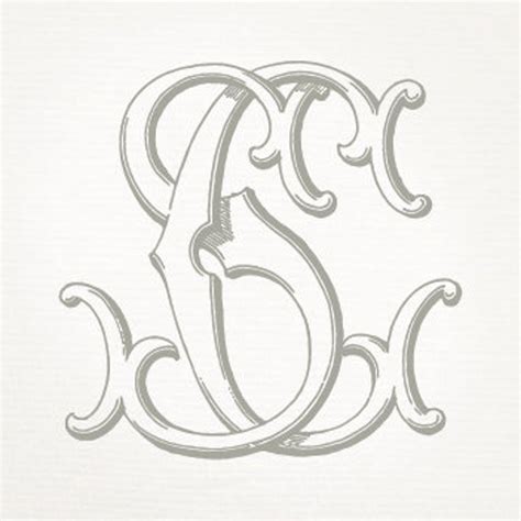 Cs Monogram Etsy