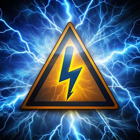 High Voltage Abstract Voltage Sign Abstract Idea Of Electric Power