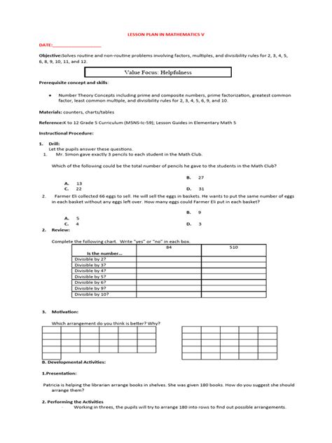 Lp Math Week 3 Pdf