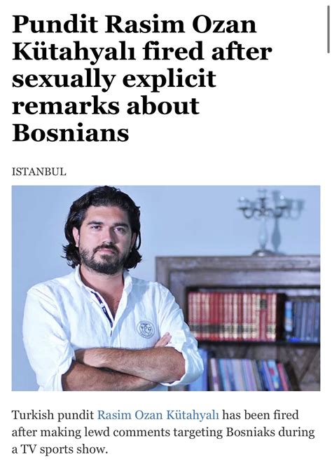 He Literally Said “bosniak Style Oral Sex” On Live Television R Balkans Irl