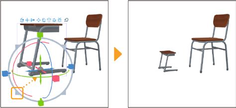 Resizing 3d Materials