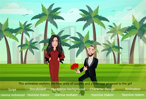 Love Story Animation Behance