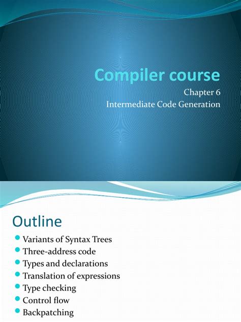Intermediate Code Generator 1 Pdf Boolean Data Type Array Data