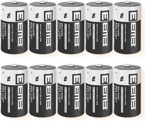 5 Pack Ls14250 Lithium 36v Batteries 1200mah For Saft