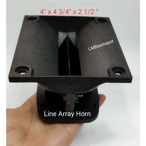 professional line array horn waveguide for speaker box horn tweeter