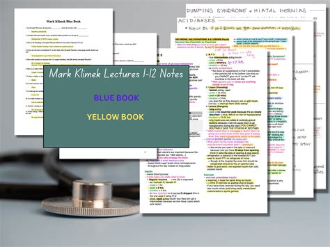NCLEX NGN REVIEW Mark Klimek Lectures 1 12 Yellow Book Blue Etsy