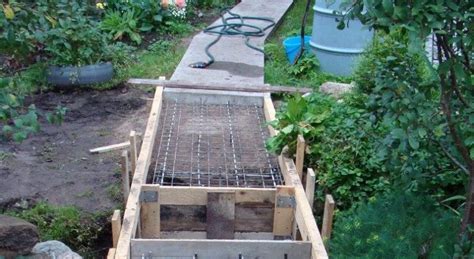 Садовая дорожка из бетона своими руками: фото и видео инструкции