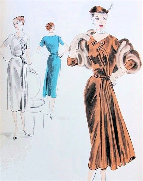 Vintage Fashion Illustrations Vogue Couturier Design Vintage Vogue