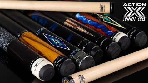 Action X Summit Pool Cues Cuestix Brand Pool Cues Cues