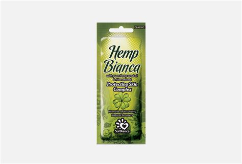 SolBianca Крем для солярия Hemp Bianca with hemp seed oil and aloe Vera ...