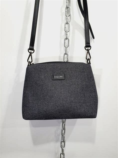 Esquire 에스콰이어 원단 핸드백 숄더엔 크로스백 헬로마켓