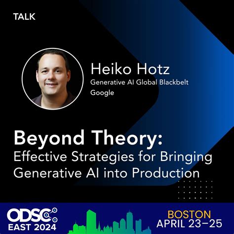 Open Data Science Conference Odsc On Linkedin Odsceast Datascience Ai Generativeai Llms