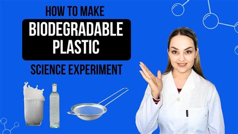 How To Make Biodegradable Plastic From Milk And Vinegar Easy Science