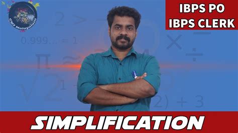 Simplification Speed Maths Ibps Po Ibps Clerk Mrbipin Youtube
