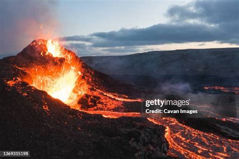 Fissure Eruption Photos And Premium High Res Pictures Getty Images