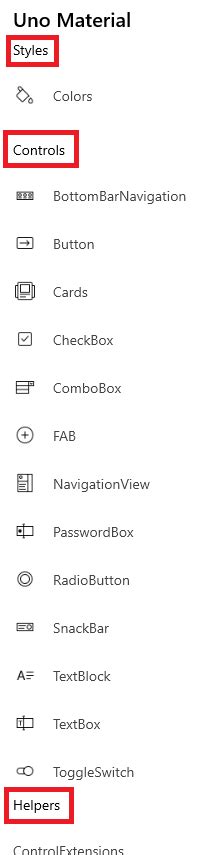 All Navigationview Not A Big Difference Between Category Title And Control Name Should Be