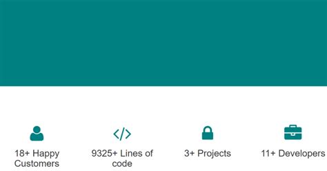 Animated Counter On Scroll Using Htmlcss And Jquery