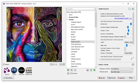Samj Créations Gmic 320 Gmic Cli Gmic Qt Gmic Gimp 210 Win 32