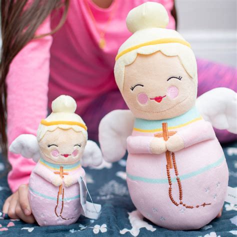 Mini Guardian Angel Plush Doll Shining Light Dolls