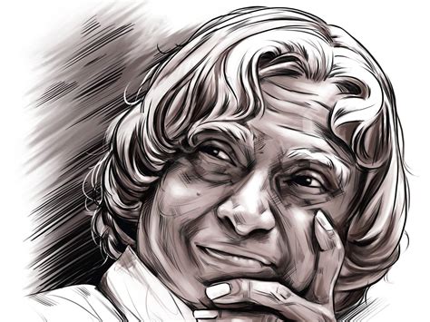 Apj Abdul Kalam Sketch Outline