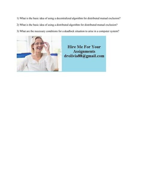 1 What Is The Basic Idea Of Using A Decentralized Algorithm For Distrpdf Computing