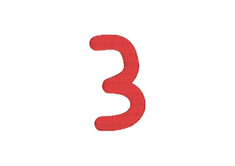 Number Three Creative Fabrica