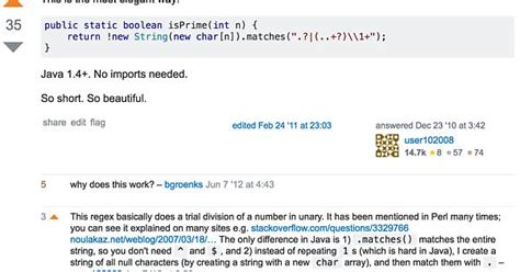 so an elegant way to write an isprime int method [java][performance][algorithm][primes] imgur