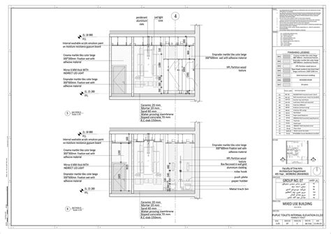 Mixed Use Building Working Drawings 71 Images Behance