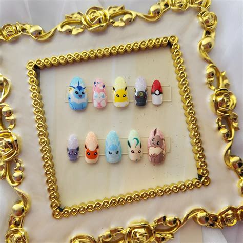 Eevolution Set Is One Of The Most Miyabi Nail Designs