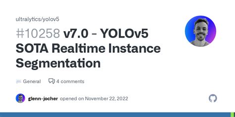 v7 0 yolov5 sota realtime instance segmentation · ultralytics yolov5 · discussion 10258 · github