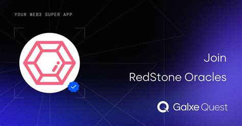 Join Redstone Oracles On Galxe Quest