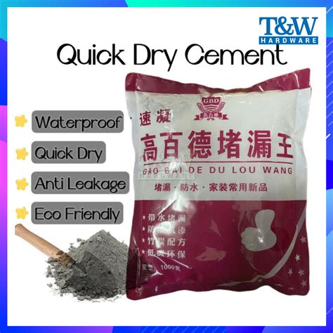 Simen Waterproof Cement Quick Dry Simen Kalis Air Cepat Kering Untuk Lantai Dinding Atap Tiles