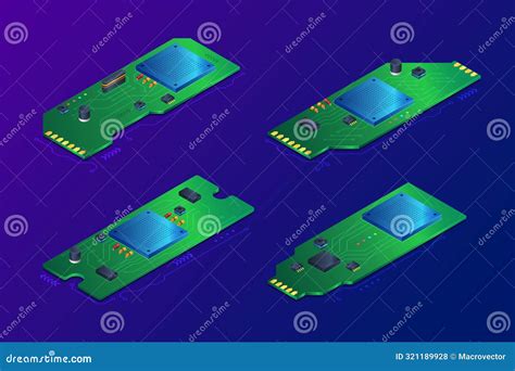Semiconductor Chip Transistor Resistor For Electric Circuit Board