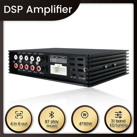 90w4 Car Audio Power Amplifier Dsp Processor Amp Equalizer Automotive 90w4 Car Audio Power Amplifier Dsp Processor Amp Equalizer Automotive