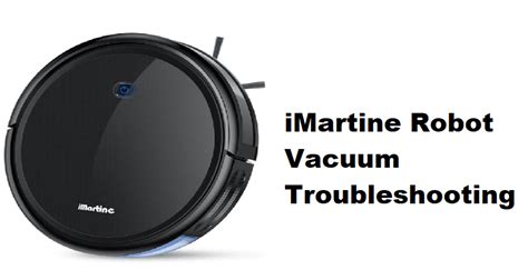 Troubleshooting Methods For Imartine Robot Vacuum Diy Smart Home Hub