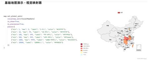 数据可视化地图visualmapopts Csdn博客