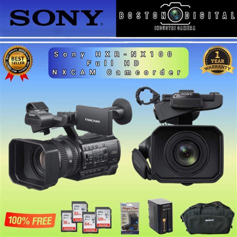 Jual Sony Hxr Nx100 Full Hd Camcorder Sony Hxr Nx100 Sony Nx100 Shopee Indonesia