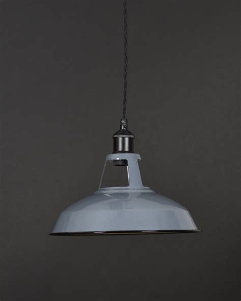 Ceiling Pendant Industrial Open Top Dark Grey Vendimia Lighting Co