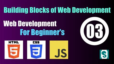 building blocks of websites html css and javascript youtube
