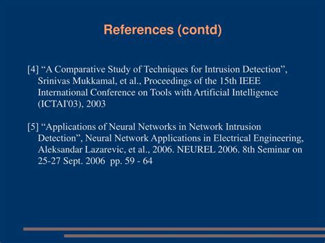 Ppt Intrusion Detection Using Hybrid Neural Networks Powerpoint Presentation Id2896210