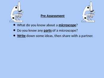 Introduction To The Microscope PowerPoint By Science Is Amazing TPT