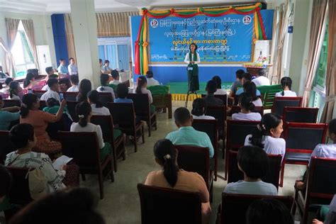 မြစ်ကြီးနားမြို့၌ လူငယ်နှင့်အားကစားကဏ္ဍကျပန်းစကားပြောပြိုင်ပွဲနှင့် ပန်းချီပြိုင်ပွဲကျင်းပ