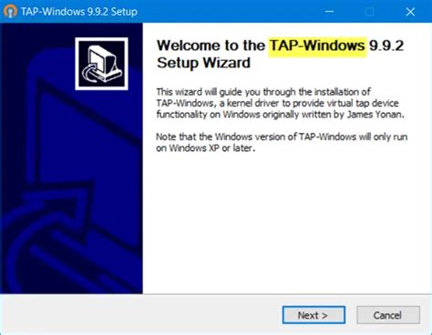 There Are No Tap Windows Adapters Installed On This System