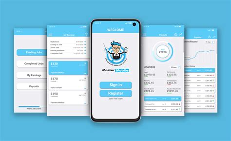 MM Technician App Interface Design By DesignoFly Behance