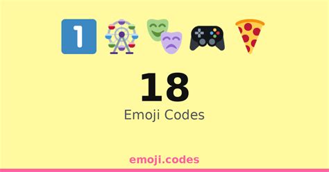 18 Emoji Codes 🌈🌟1️⃣8️⃣ — 234 Combinations To Copy And Paste
