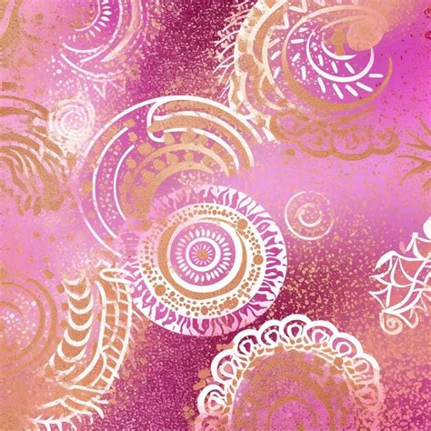 Premium Ai Image Indian Pattern Background