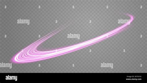 Abstract Light Lines Of Movement And Speed In Purple Light Everyday Glowing Effect